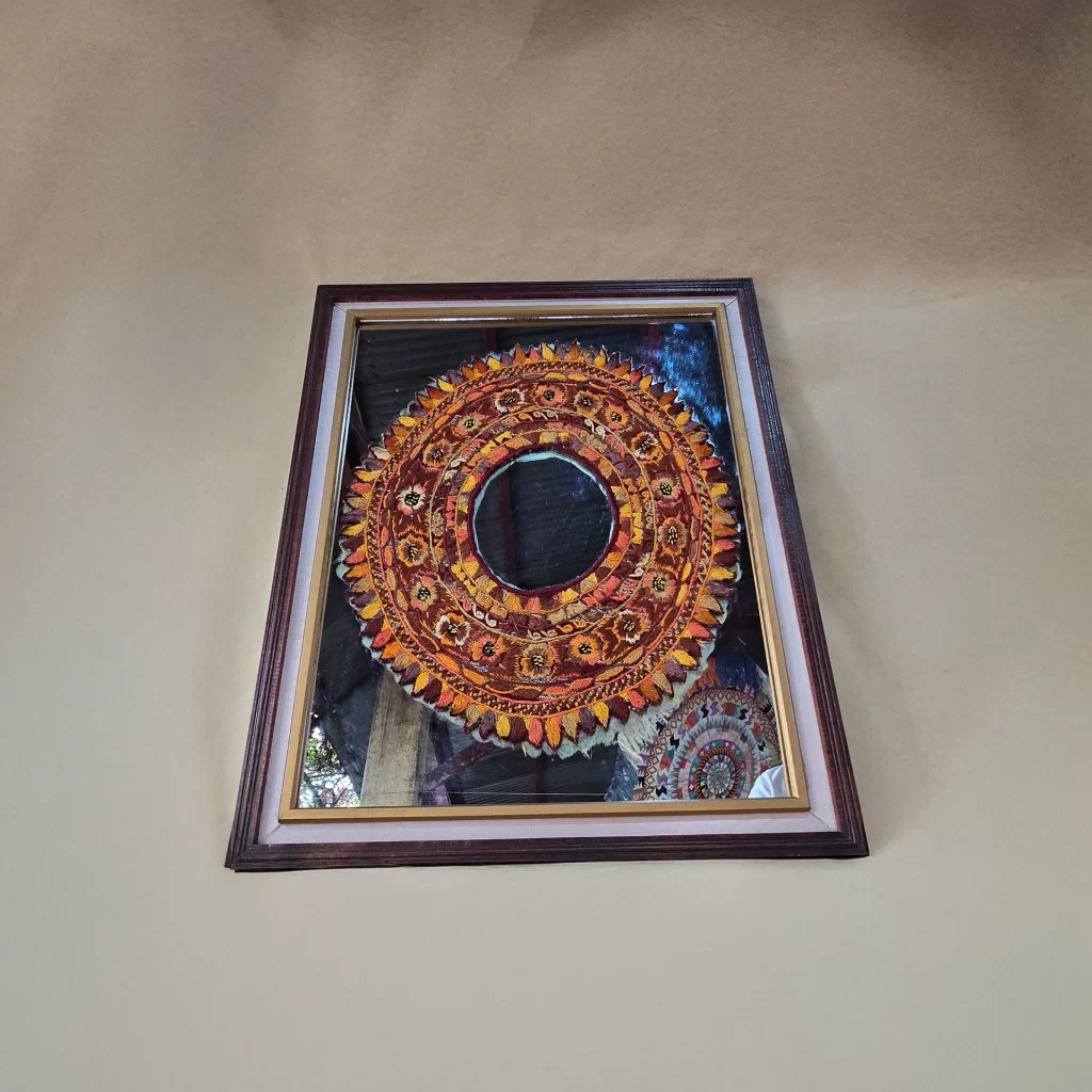 textile mirror K04078 – Traditional textiles, handicrafts and souvenir ...